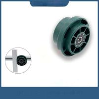 China 28mm Aluminum Industrial Guide Wheel for OD 28mm Lean Pipe Convex Wheel for sale