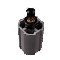 China 28mm Hydraulic Damper DYE28-26 Corrosion-Resistant Aluminum Lean Pipe Accessories for Easy Installation in Karakuri Systems for sale