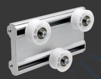China 28mm Corrosion-Resistant Groove Roller Slider for Easy Installation on Aluminum Lean Tube for sale