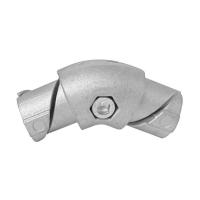 China 135 Degree Aluminum Pipe Connector with Female and Male Connection for Industrial Lean Pipe Joint Fastener for sale