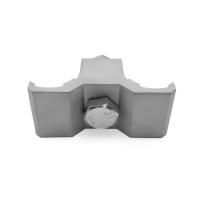China 2026  Hot Selling Heavy Duty Aluminum Lean Pipe Wheel Connect Premium Mounting Plate for Efficient Organization for sale