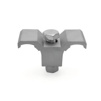 China 2026  Hot Selling Heavy Duty Aluminum Lean Pipe Wheel Connect Premium Mounting Plate for Efficient Organization for sale
