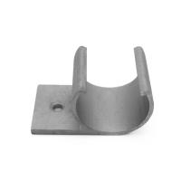 China 28mm Zinc Plated Lean Spindle Fixture for Industrial Pipe Repair Clamp with Fastening Clasp for sale