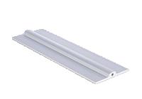 China 6063-T5 Aluminum Blocking Edge with Sandblasted Matte Surface and 4m Length for Lean Pipe Systems for sale