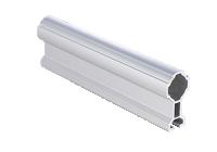 China 6063-T5 Aluminum Lean Pipe with Sandblasted Matte Surface and 4m Length for Industrial Applications for sale