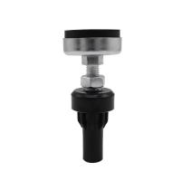 China Premium 28mm Swivel Feet for Lean Pipes with Anti-Slip Rubber Pad for Industrial Applications for sale