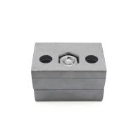 China 28mm Size Aluminum Pipe Connector with Female and Male Connection for Industrial Application for sale