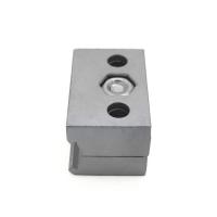 China 28mm Size Aluminum Pipe Connector with Female and Male Connection for Industrial Application for sale