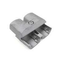 China Double Outer Wrap 28mm Aluminum Pipe Connector with Female and Male Connection for Industrial Pipe Fittings for sale