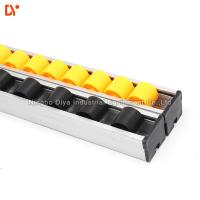 China Flow Rail Roller Track Fluent strip , PP / ABS Gravity Roller Track 28mm x 25mm for sale
