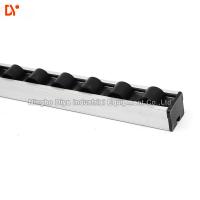 China Flow Rail Roller Track Fluent strip , PP / ABS Gravity Roller Track 28mm x 25mm for sale