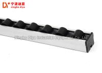 China Metal Roller Track System 1.5mm Aluminium Thinckness Extension Type 41mm Height for sale