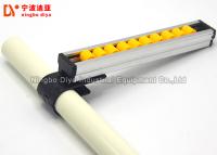 China Mini Size Plastic Roller Track , Aluminium Alloy Roller Track Fluent strip 24mm Height for sale