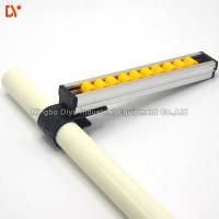 China Industrial Aluminium Roller Track 4 Metes 13mm x 14mm With Yellow Color for sale