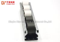 China White Grey Plastic Roller Track 2 Metes Length With Carbon Steel Frame for sale