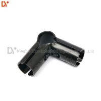 China 2.5mm Thickness 90 Corner Swivel Joint Set Lean Tube Connector Lean Pipe Fittings for sale