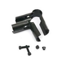 China 2.5mm Thickness 90 Corner Swivel Joint Set Lean Tube Connector Lean Pipe Fittings for sale