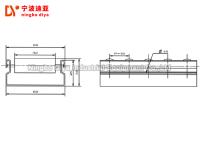 China Industrial Plastic Roller Track for sale