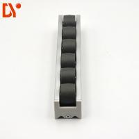 China 40*33 Aluminium Alloy Flow Rail PP Plastic Roller Track Durable For Industry for sale