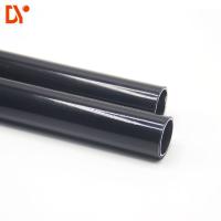 China Anti Static ESD Black Lean Pipe Industrial Tube Diameter 28mm for sale