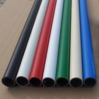 China OD28mm Plastic Red Coated Tube for Shelf, Tube Workbench, Industrial Trolley Stainless Steel Lean Pipe for sale