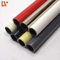 China OD28mm Plastic Red Coated Tube for Shelf, Tube Workbench, Industrial Trolley Stainless Steel Lean Pipe for sale