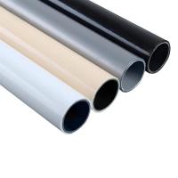 China Color Coated Steel Lean Pipe Customizable Inner And Outer Plastic-Coated Composite Steel Tube for sale