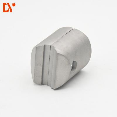 China 43mm Aluminium Alloy Sandblasting Lean Tube Connector for sale