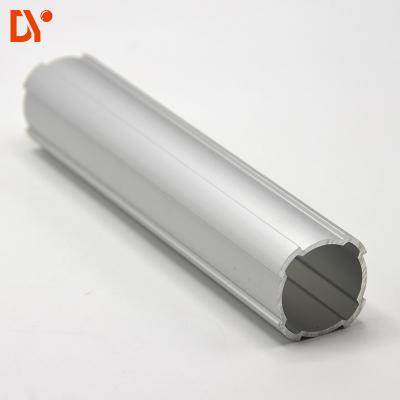 China Cylindrical Profile Aluminium Alloy Tube OD 43mm / Warehouse Shelving Lean Pipe for sale