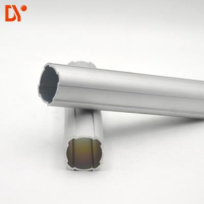 China Cylindrical Profile Aluminium Alloy Lean Tube DY43-01A OD 43mm For Workshop for sale