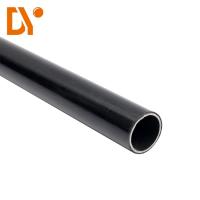 China Black Steel Flexible Lean Tube PE Coated OD 28mm With ISO9001 Standard for sale