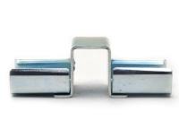 China Rack System Sliding Track Hardware / Roller Track Sheet Metal Connectors for sale