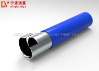 China Cold Rolled PE Coated Lean Tube 0.8 - 2.0mm Thickness Q195 Steel Material for sale