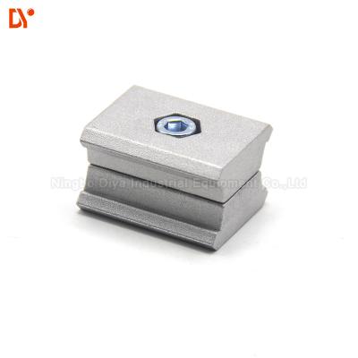 China Parallel Workbench Aluminum Pipe Connector For Aluminium Lean Pipe for sale