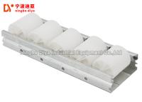 China White Color Sliding Door Roller Wheels Galvanized Steel Frame Material for sale