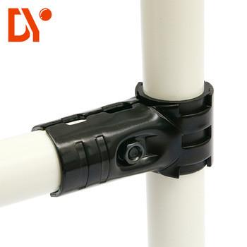 China Anti Rust Lean Tube Joint/Connector Glossy Surface Simple Operation Long Service Life for sale