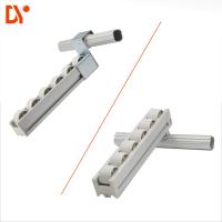 China Aluminum Flow Roller Track Hardware 4000mm Standard Length For Sliding Shelf System for sale
