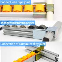 China Antistatic Plastic Roller Track For Warehouse Storage Fluent strip Line And Track System for sale
