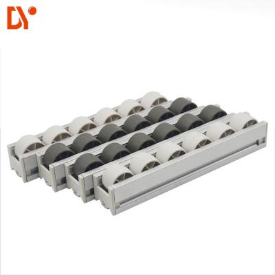 China Strengthen Sheet Metal 41x35 Aluminum Roller Track for sale