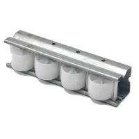 China Industrial Flow Rail Alloy Roller Track Hardware ​For Storage Shelf Transportation for sale
