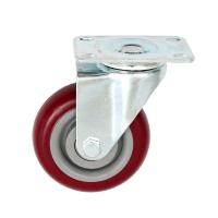 China DY77 6 Inch Industrial Iron Swivel Caster Wheels Heavy Duty Running for sale