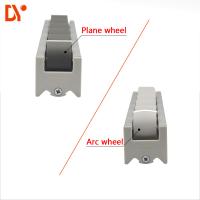 China Flow Rail System Heavy Duty Roller Track ABS PC Placon Roller for sale