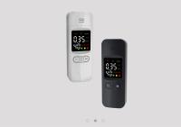China Digital LCD Smart Breath Alcohol Tester with Double AAA Battery for sale