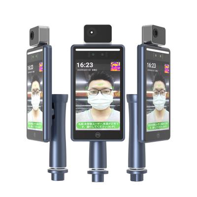 China 10.1 Inch Facial Recognition Access Control System 2GB RAM with Temperature Sensor for sale