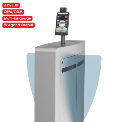 China Yecon TR08D WiFi HD 720P Face Recognition Biometric Time Attendance System 8 Inch Android 7.1 for sale
