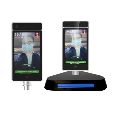 China Pedestal Face Detection Biometric System 2GRAM RK3399 	2.5D Capacitive Touch Screen for sale