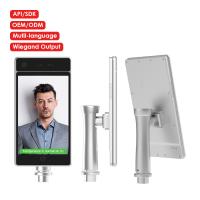 China IP67 Waterproof Face Recognition Terminal with Temperature Detection 10.1 Inch Android 7.1 for sale
