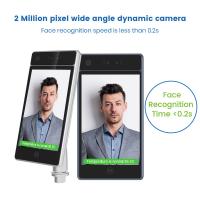 China 10.1 Inch Android AI Thermal Camera Access Control with Non Contact Temperature Scanner 1280x800 for sale