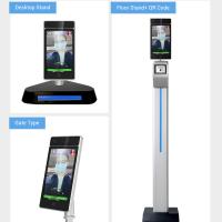 China 10.1 Inch Android AI Thermal Camera Access Control with Non Contact Temperature Scanner 1280x800 for sale