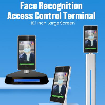 China 10.1 Inch Android AI Thermal Camera Access Control with Non Contact Temperature Scanner 1280x800 for sale